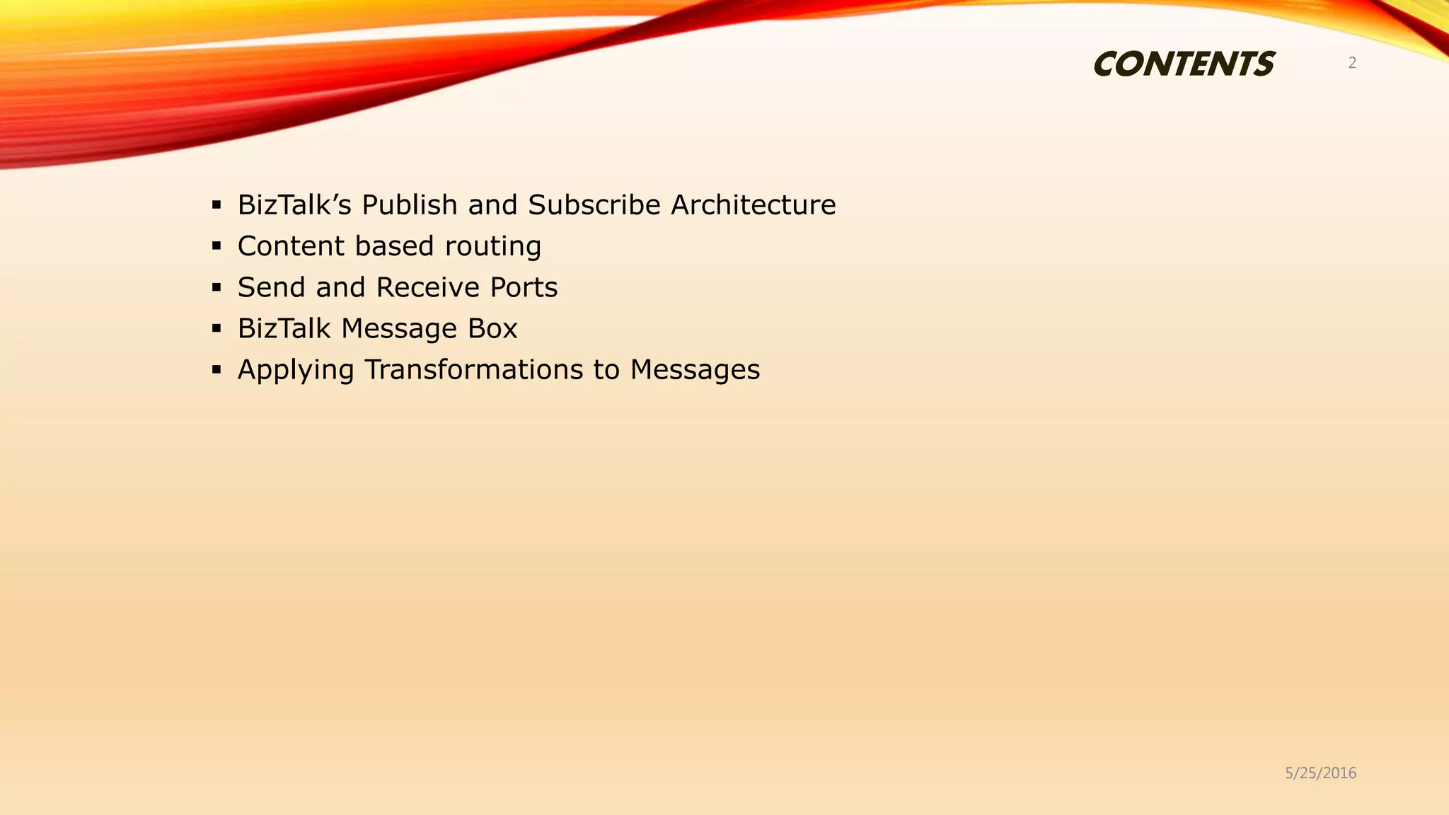 BizTalk Messaging Architecture | PPTX