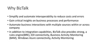 An overview of BizTalk | PPT