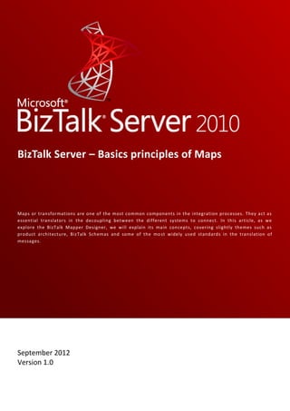 BizTalk Server – Basics principles of maps | PDF