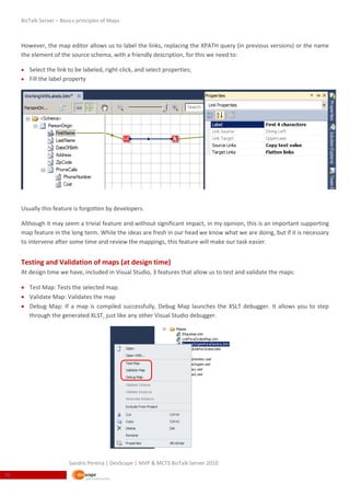BizTalk Server – Basics principles of maps | PDF