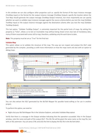 BizTalk Server – Basics principles of maps | PDF