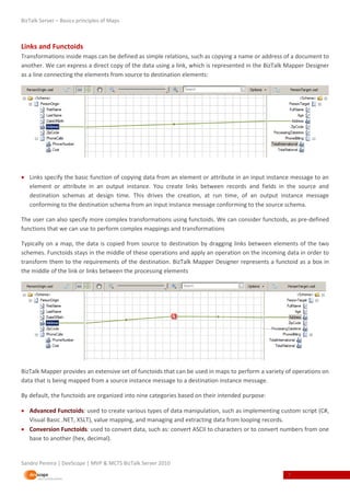 BizTalk Server – Basics principles of maps | PDF