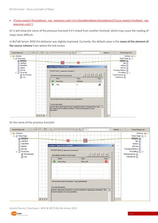 BizTalk Server – Basics principles of maps | PDF