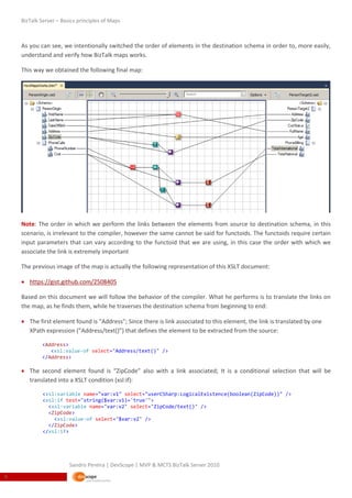 BizTalk Server – How maps work | PDF | Web Design and HTML | Internet