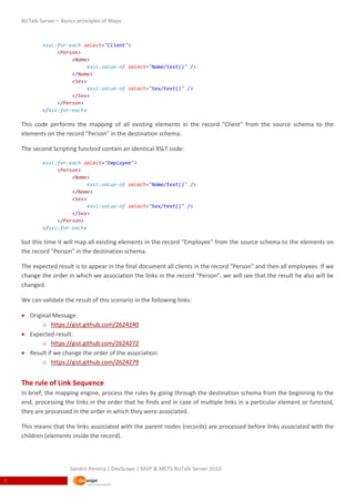 BizTalk Server – How maps work | PDF | Web Design and HTML | Internet
