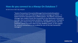 BizTalk Server with SQL Server AlwaysOn | PPT