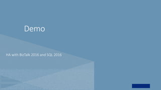 BizTalk Server with SQL Server AlwaysOn | PPT