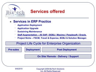 Biz techsolinc | PPT