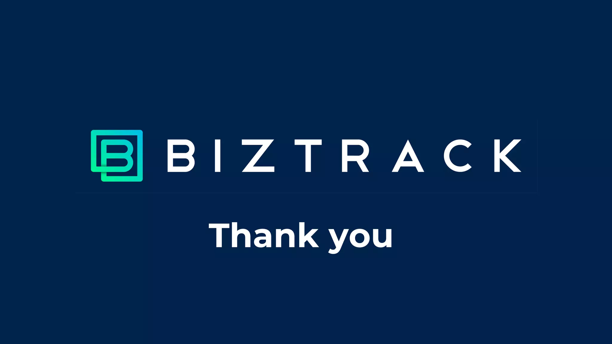 Biztrack Overview | PDF