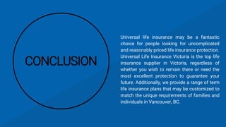 Universal life insurance | PDF