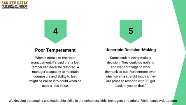 Bizzare Effects of Poor Management | PPT