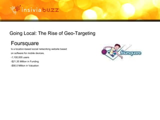 GeoTracking and Social Media | PPT | Social Networking | Internet