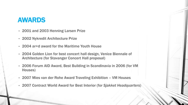 Bjarke ingels ppt | PPTX