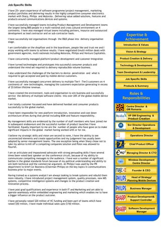 Bj cv with interactive menu | PDF
