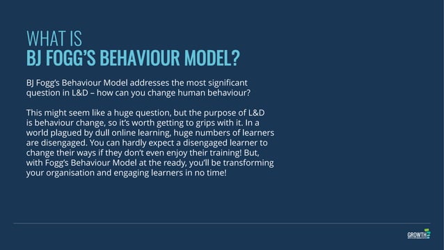 BJ Fogg's Behavioural Model | PDF