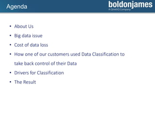 Boldon James - How Data Classification can harness the power of Big ...
