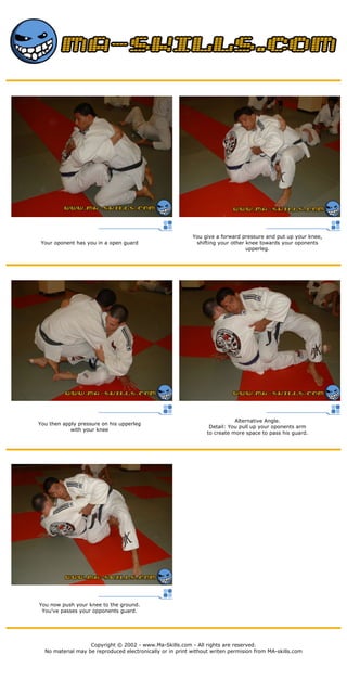 Bjj pass the_guard | PDF