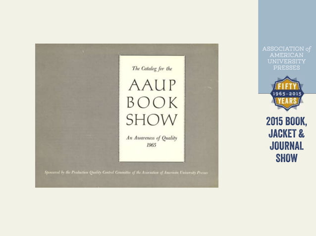 AAUP Design Show: 50 Years | PPTX