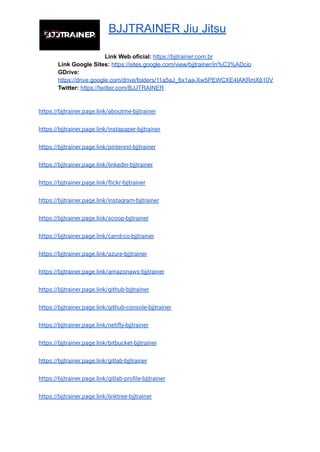 Bjjtrainer jiu jitsu brasil | PDF