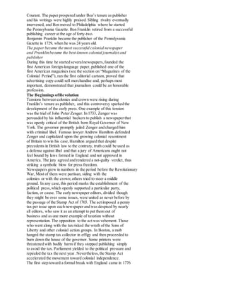 Bjmc i, dcm,unit-ii, print media american senario | PDF