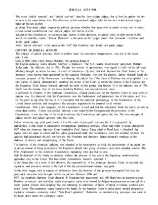 Bjmc i, igp, unit-iv, judicial activism | PDF