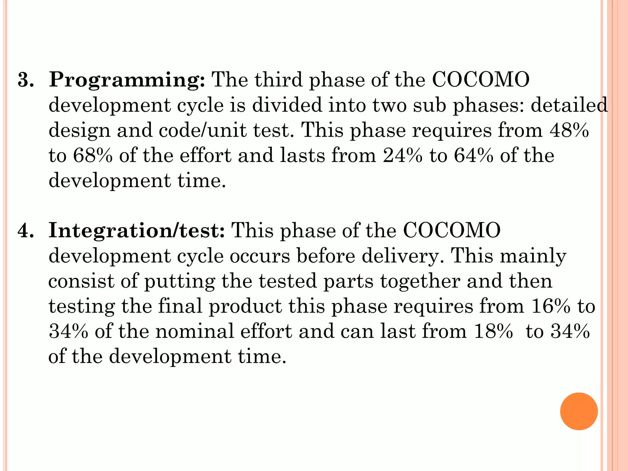 COCOMO Model By Dr. B. J. Mohite | PDF