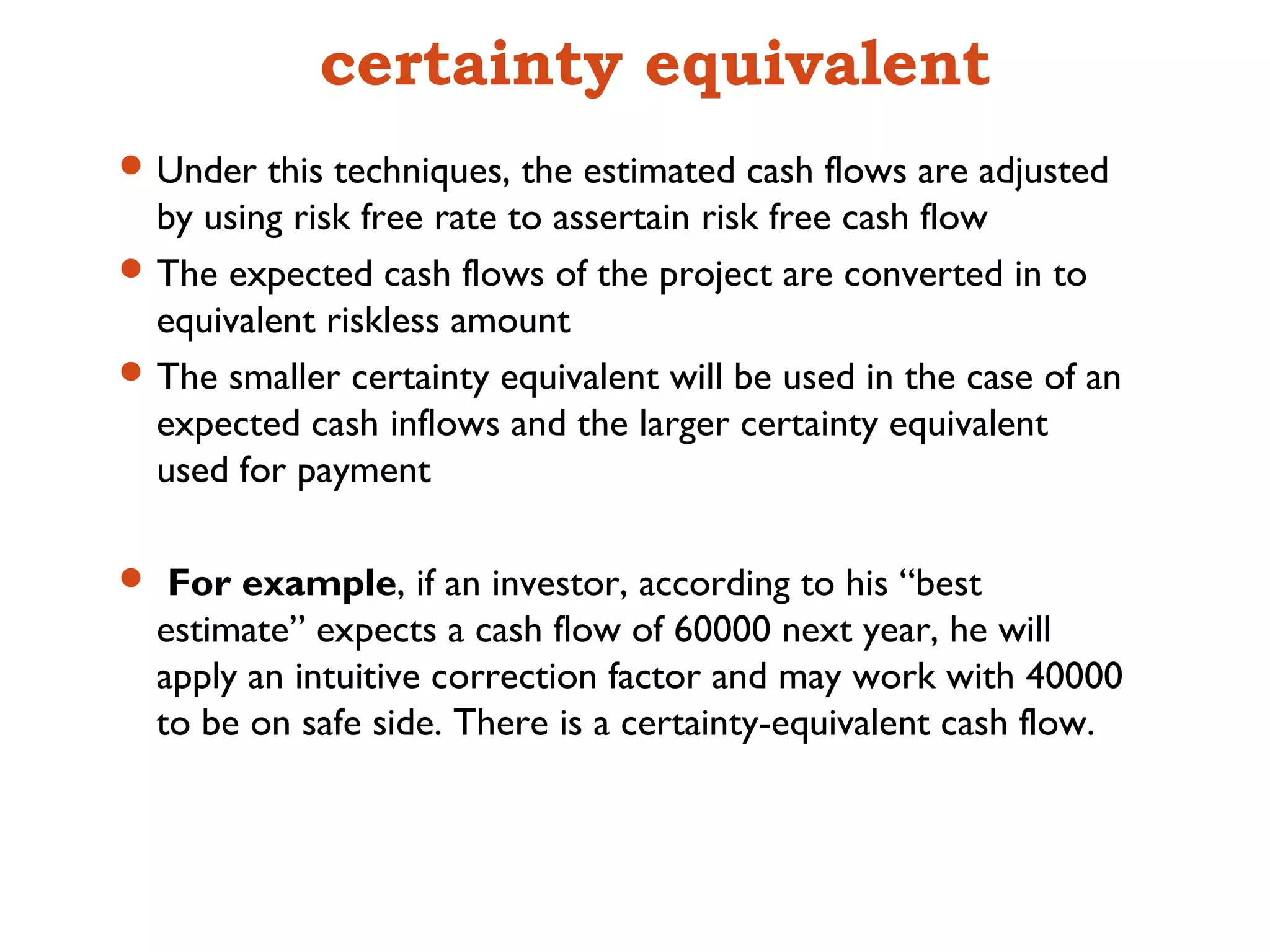 Payback model of risk management by Dr. B. J. Mohite | PPT
