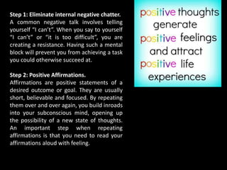 Bjmc i ecls_u-4_positive attitude and outlook | PPT