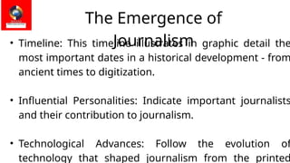 Illuminate the World: Become a Journalist at Biyani | PPT