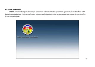 BJMP-CDS-MC-147-BRAND-IDENTITY-MANUAL-1 (2).pptx | Desktop Publishing ...