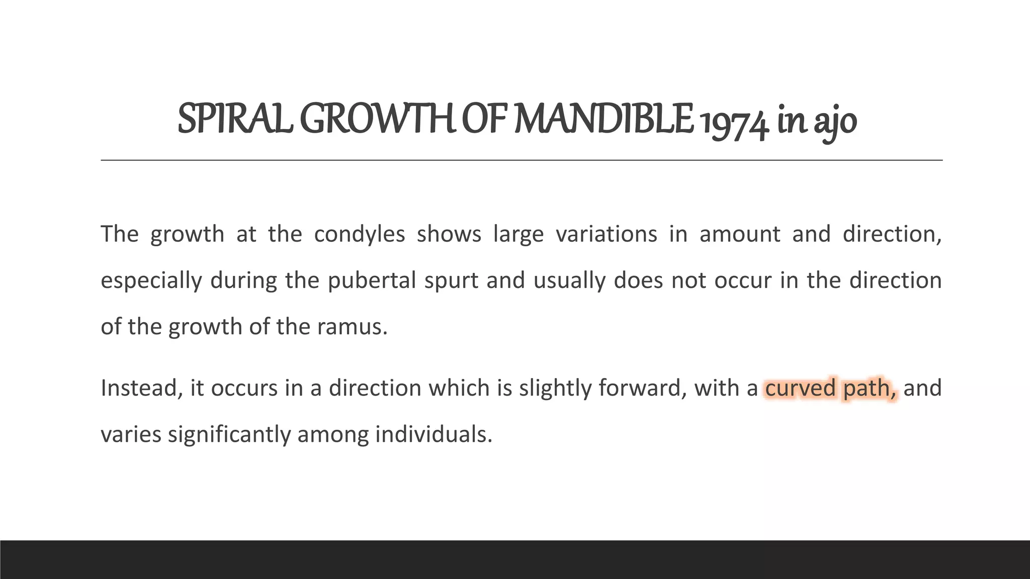 Bjork’s Concept of Jaw Rotation | PPTX
