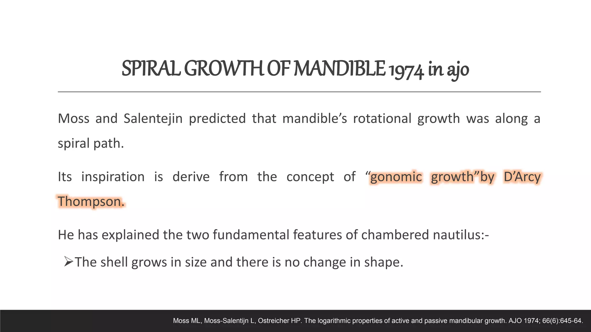 Bjork’s Concept of Jaw Rotation | PPTX