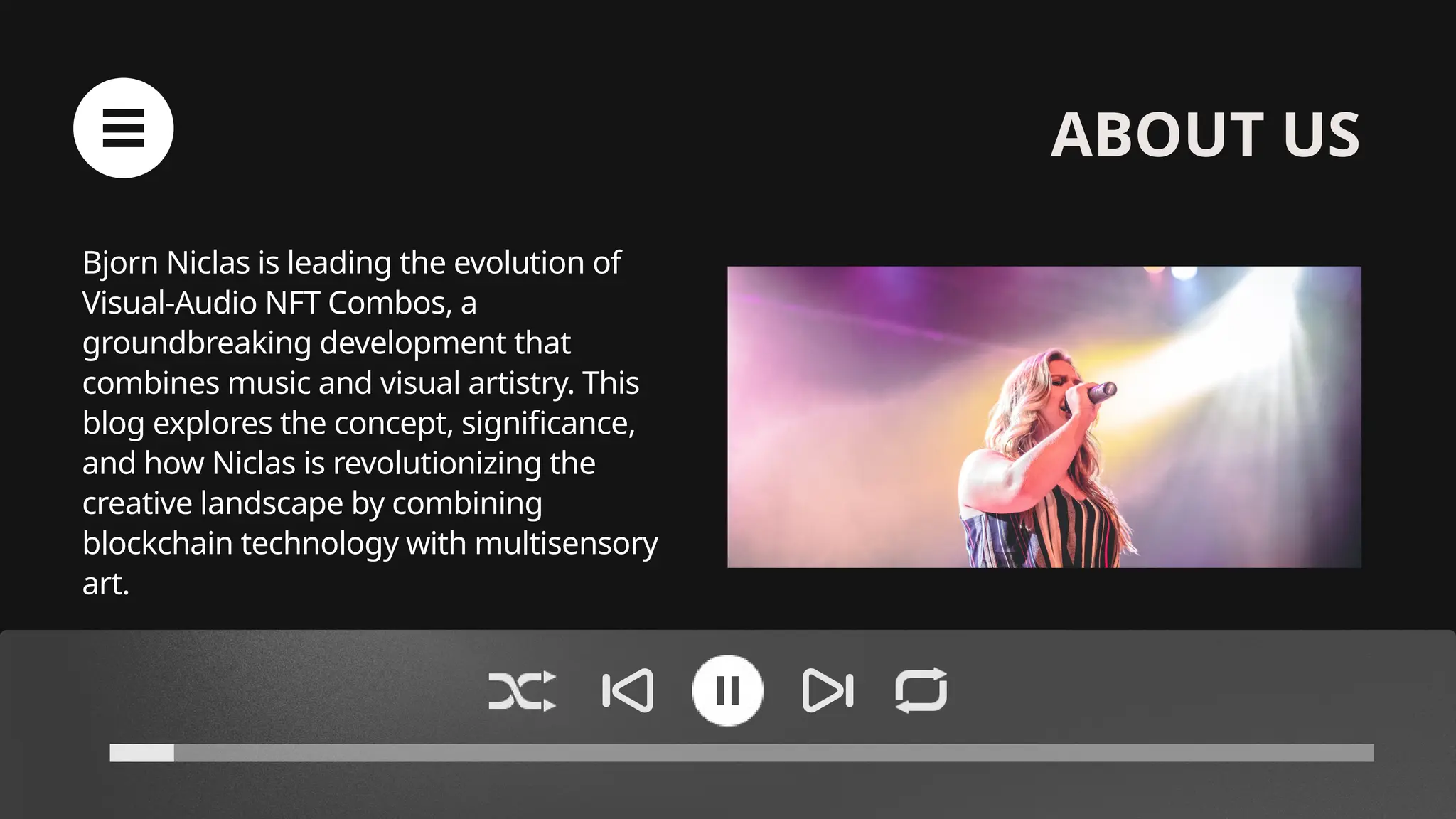 Bjorn Niclas: Pioneering the Visual-Audio NFT Revolution | PPTX