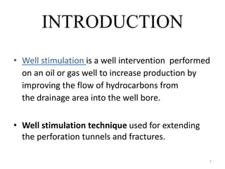 Well Stimulation | PPTX