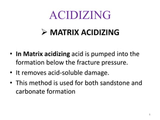 Well Stimulation | PPTX