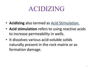 Well Stimulation | PPT