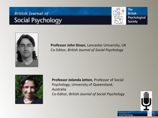 BJSP- Susan Fiske and John Dixon | PPT