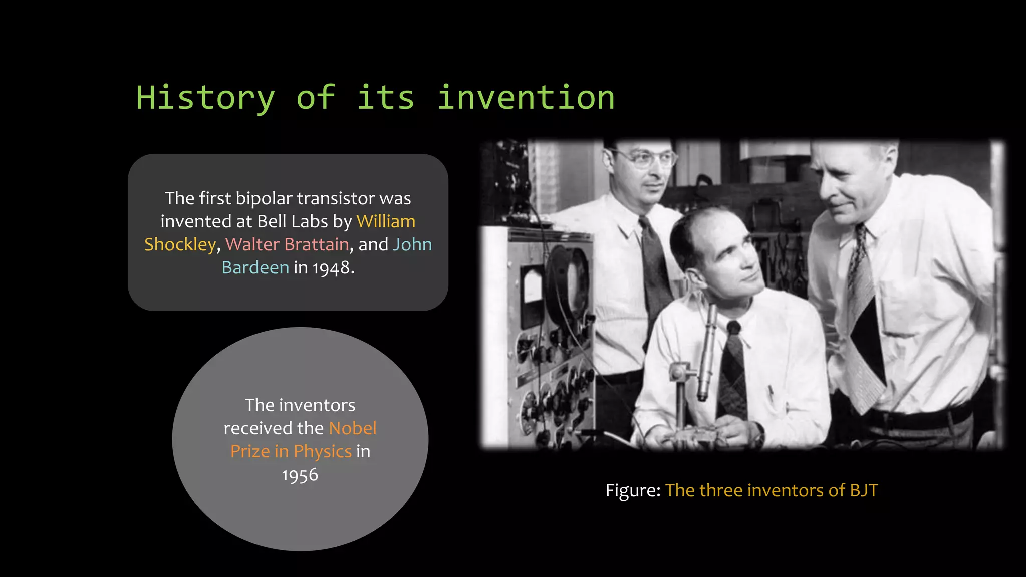 Bipolar Junction Transistor (BJT) | Introduction | Operation | Uses | PPTX