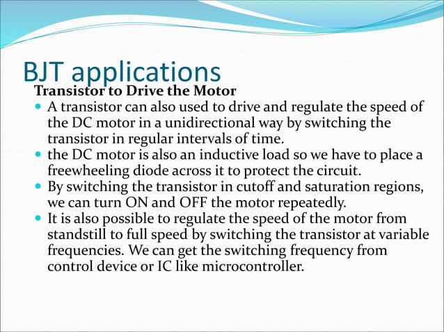 BJT.ppt | Consumer Electronics | Technology & Computing
