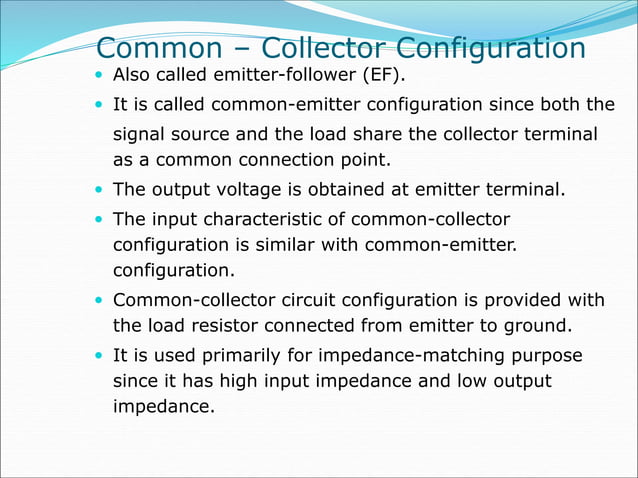 BJT.ppt | Consumer Electronics | Technology & Computing