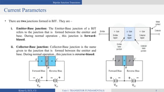 Transistor fundamentals: Bipolar junction Transistor (BJT) | PPT