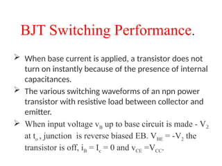 -BJT-Switching-Performance.pptx on MOSFET | PPT
