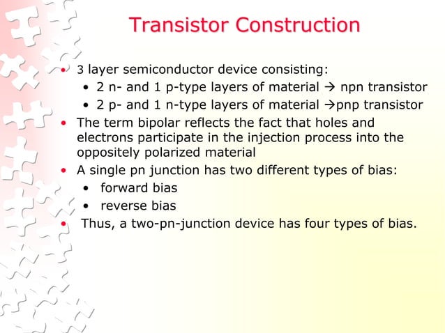 BIPOLAR JUNCTION TRANSISTOR BJT power Electronic | PPT