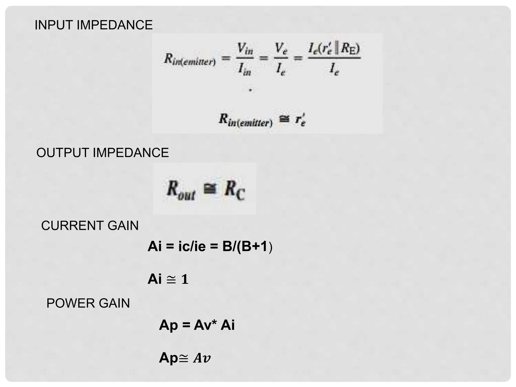BJT AMPLIFIERS .pptx