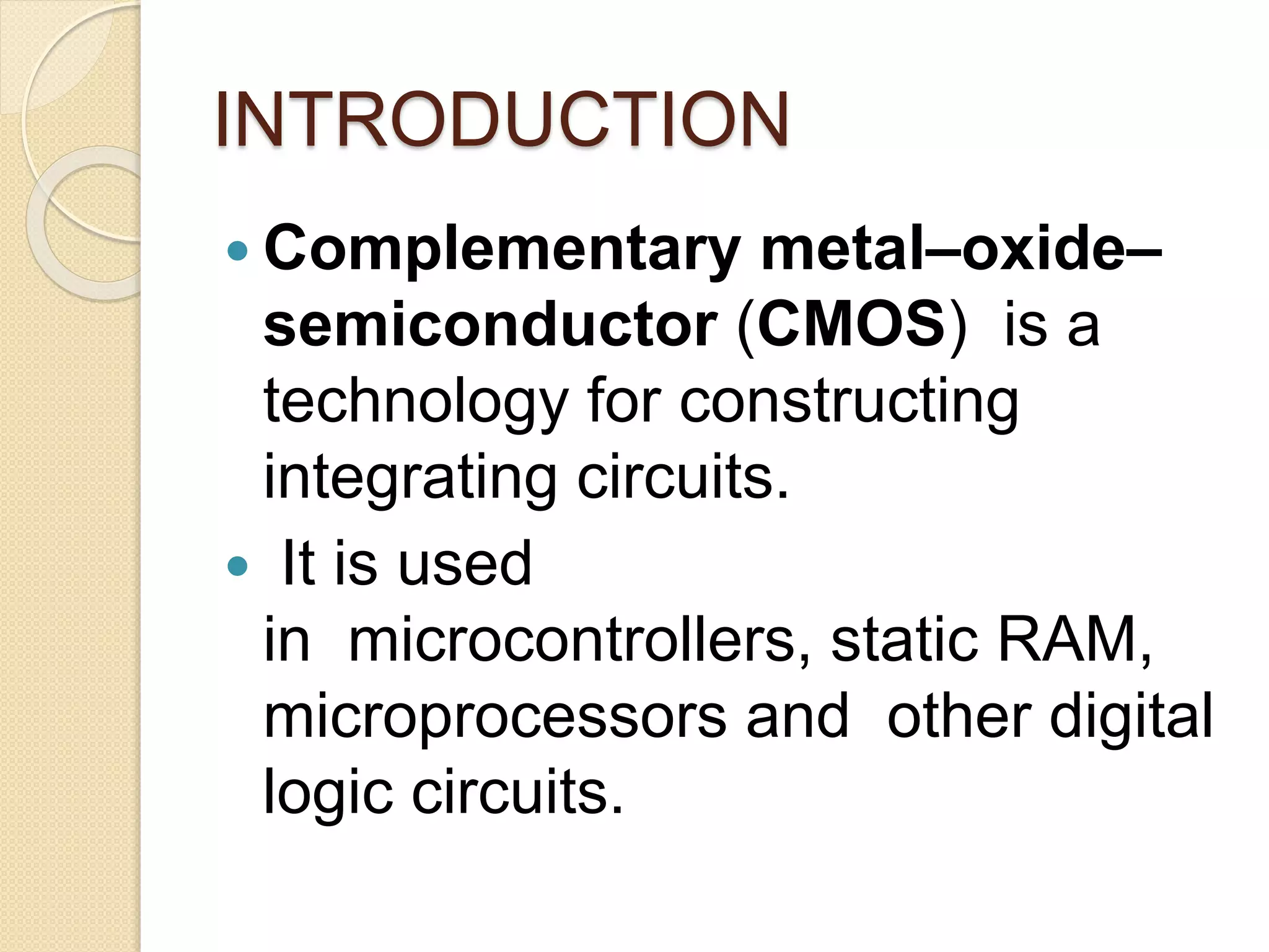 Bjt and cmos as a switch | PPTX