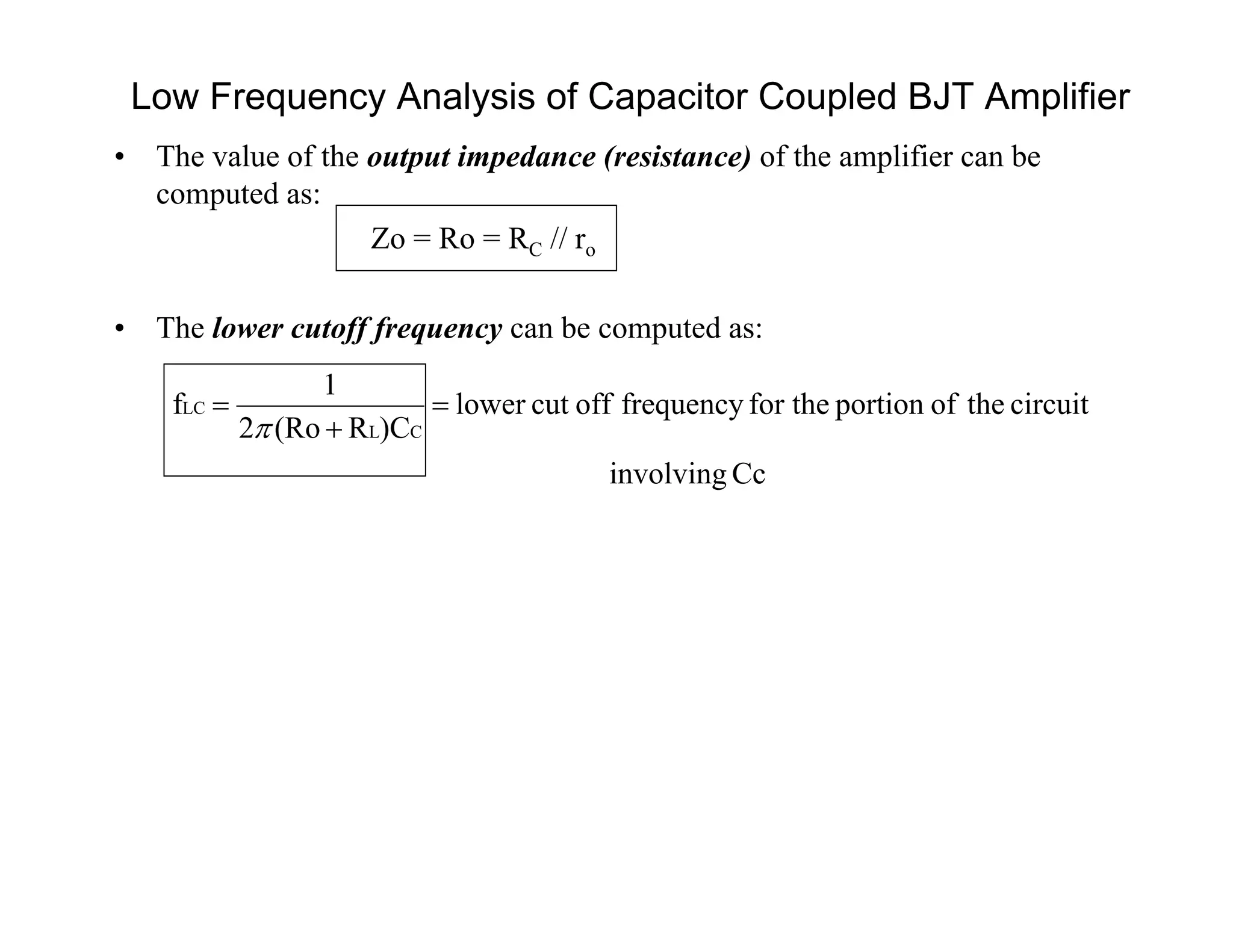 Bjt+and+jfet+frequency+response | PDF