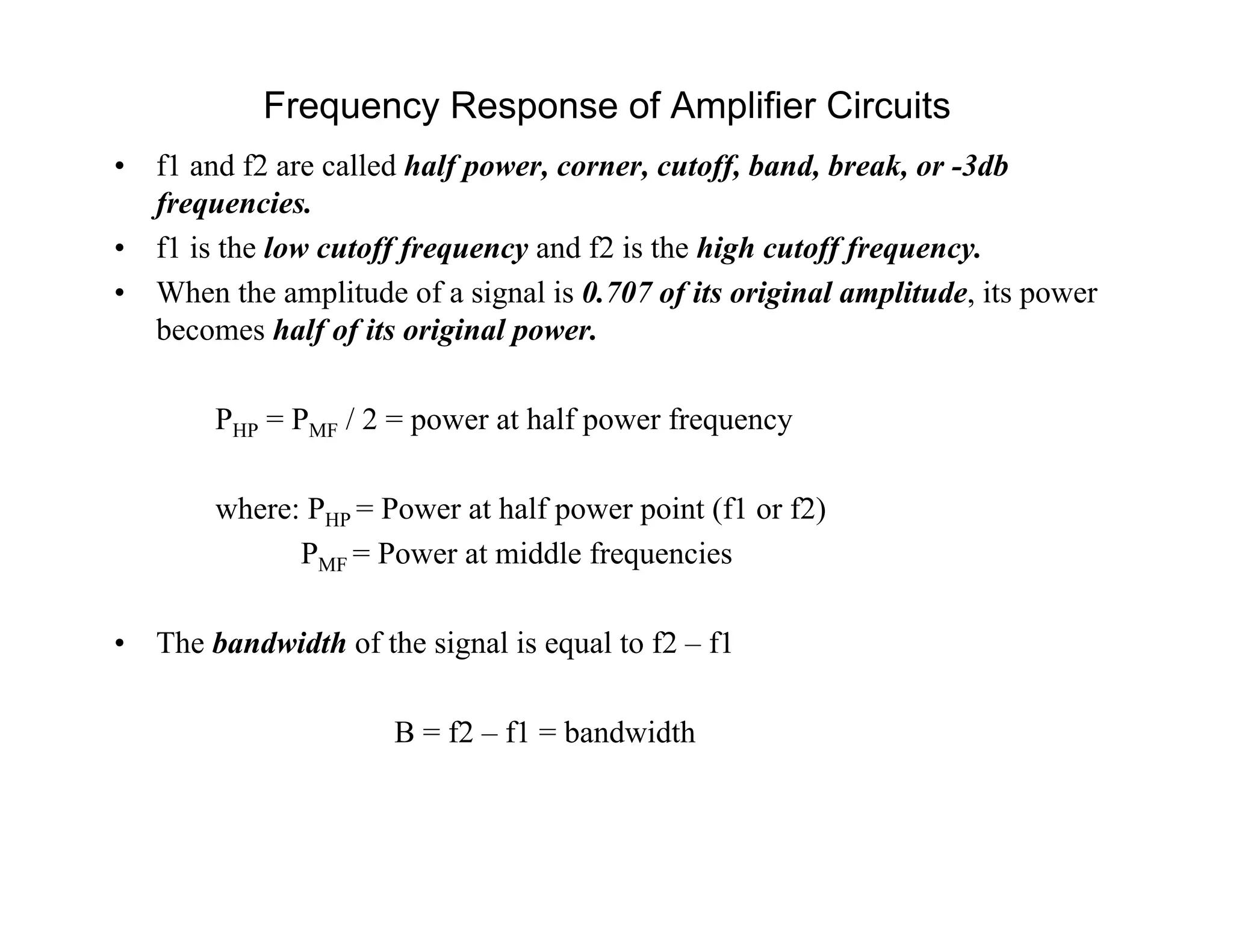 Bjt+and+jfet+frequency+response | PDF