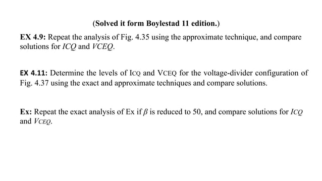 BJT Biasing Part 2 electronics analog electronics | PDF