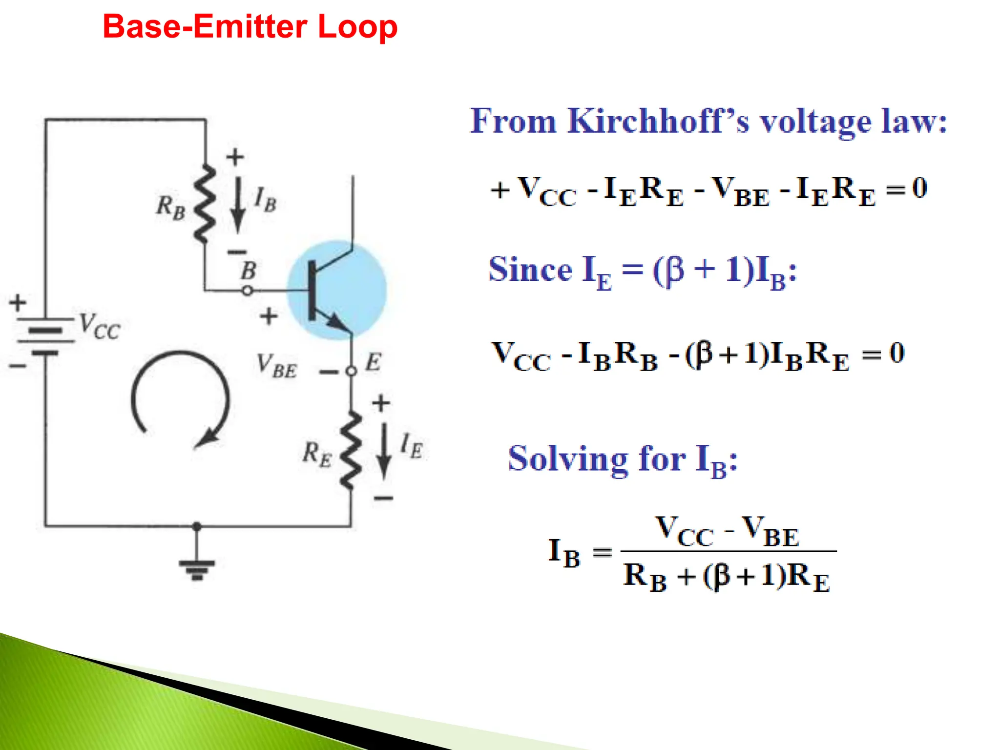 BJT DC and AC Analysis A bipolar junction transistor is a type of ...