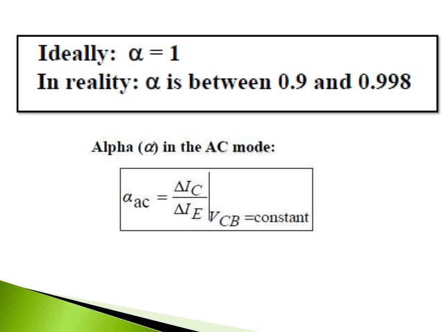 BJT DC and AC Analysis A bipolar junction transistor is a type of ...